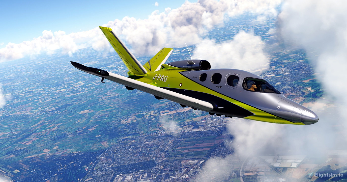 Flightsim Pictures Scott livery for the FFX Vision Jet G2 for Microsoft ...