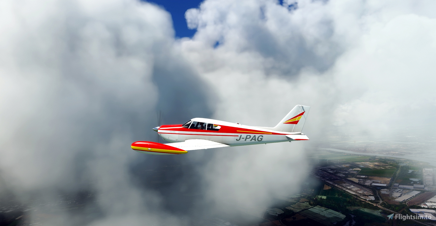 Flightsim Pictures Scott Livery for the A2A Comanche with Custom Reg ...