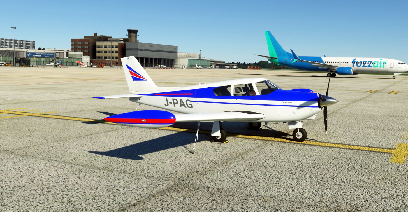 Flightsim Pictures Scott Livery for the A2A PA24-250 Comanche Custom ...