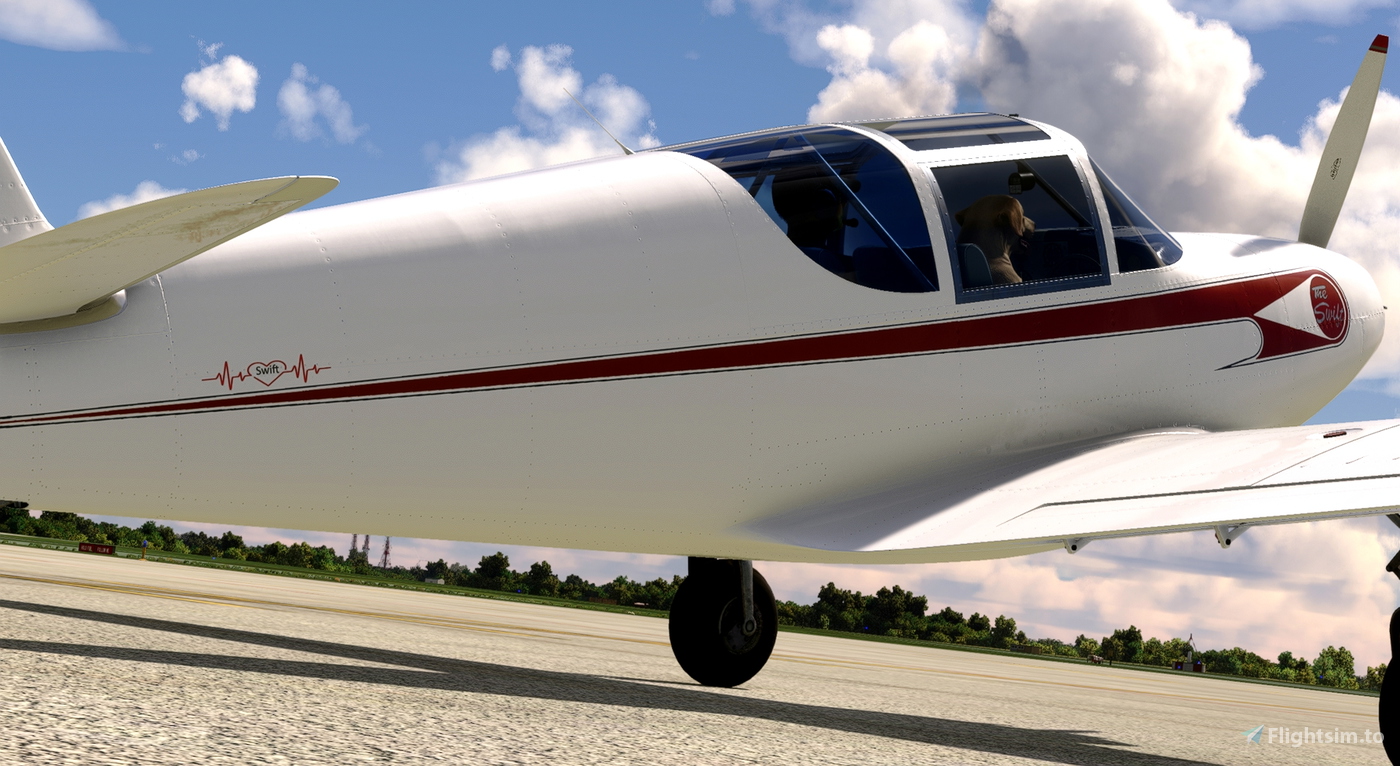 Flightsim Pictures Scott livery for the Aeroplane Heaven Globe Swift for Microsoft Flight ...