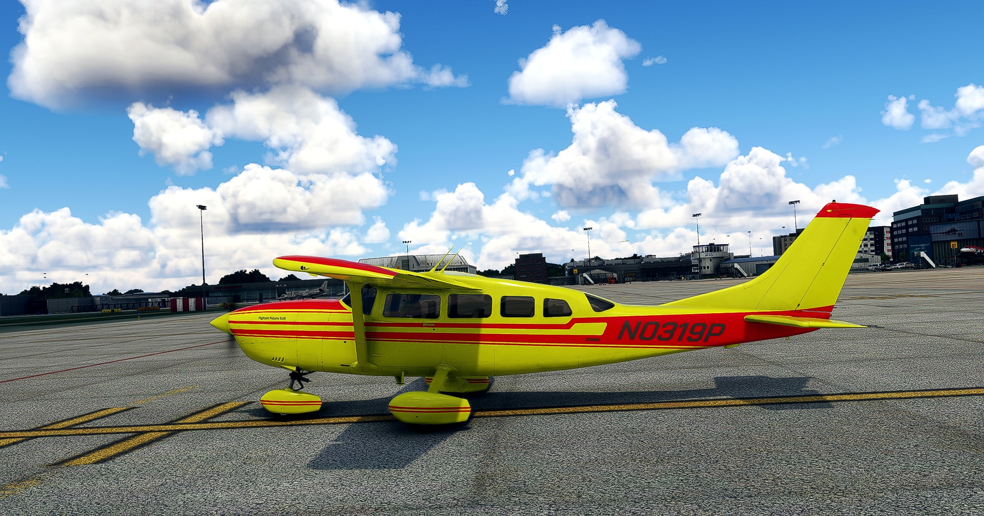 Flightsim Pictures Scott livery for the Carenado Cessna 207 Stationair ...