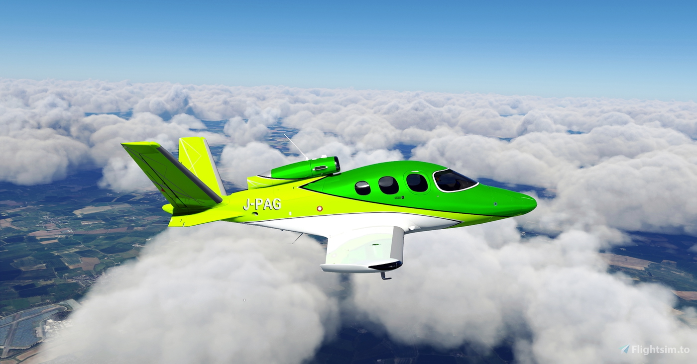Flightsim Pictures Scott Livery for the FFX Vision Jet for Microsoft ...