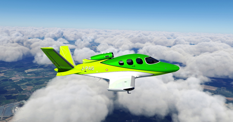 SF50 Vision Jet G2 Liveries for Microsoft Flight Simulator | MSFS