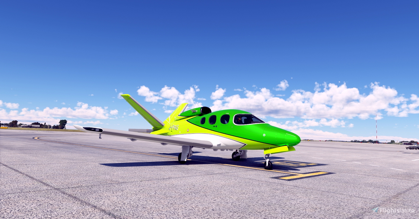 Flightsim Pictures Scott Livery for the FFX Vision Jet for Microsoft ...