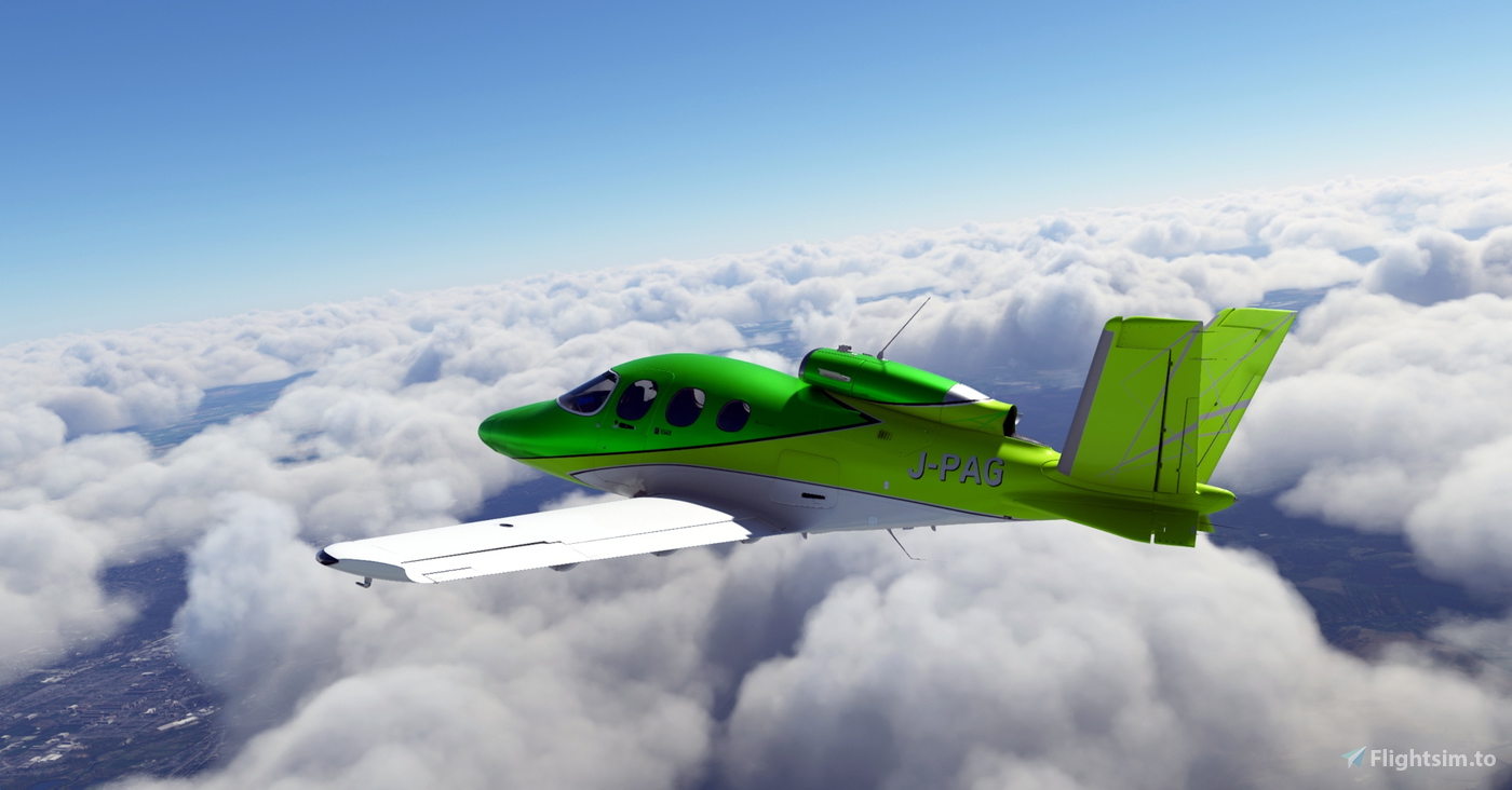 Flightsim Pictures Scott Livery for the FFX Vision Jet for Microsoft ...