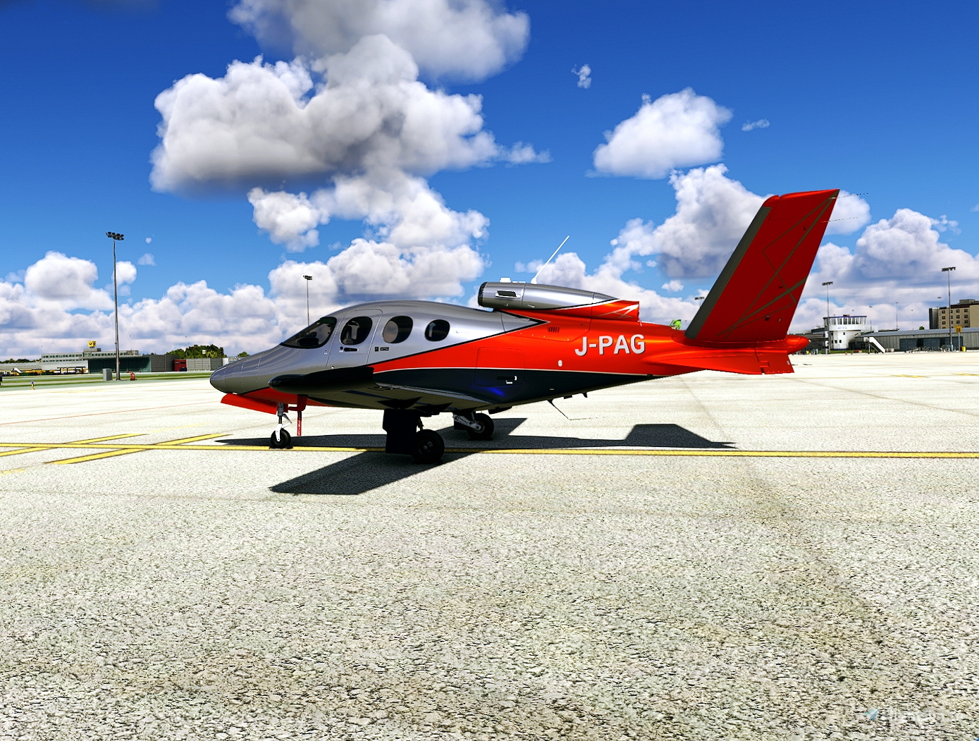 Flightsim Pictures Scott Livery for the FFX Vision Jet G2 for Microsoft ...