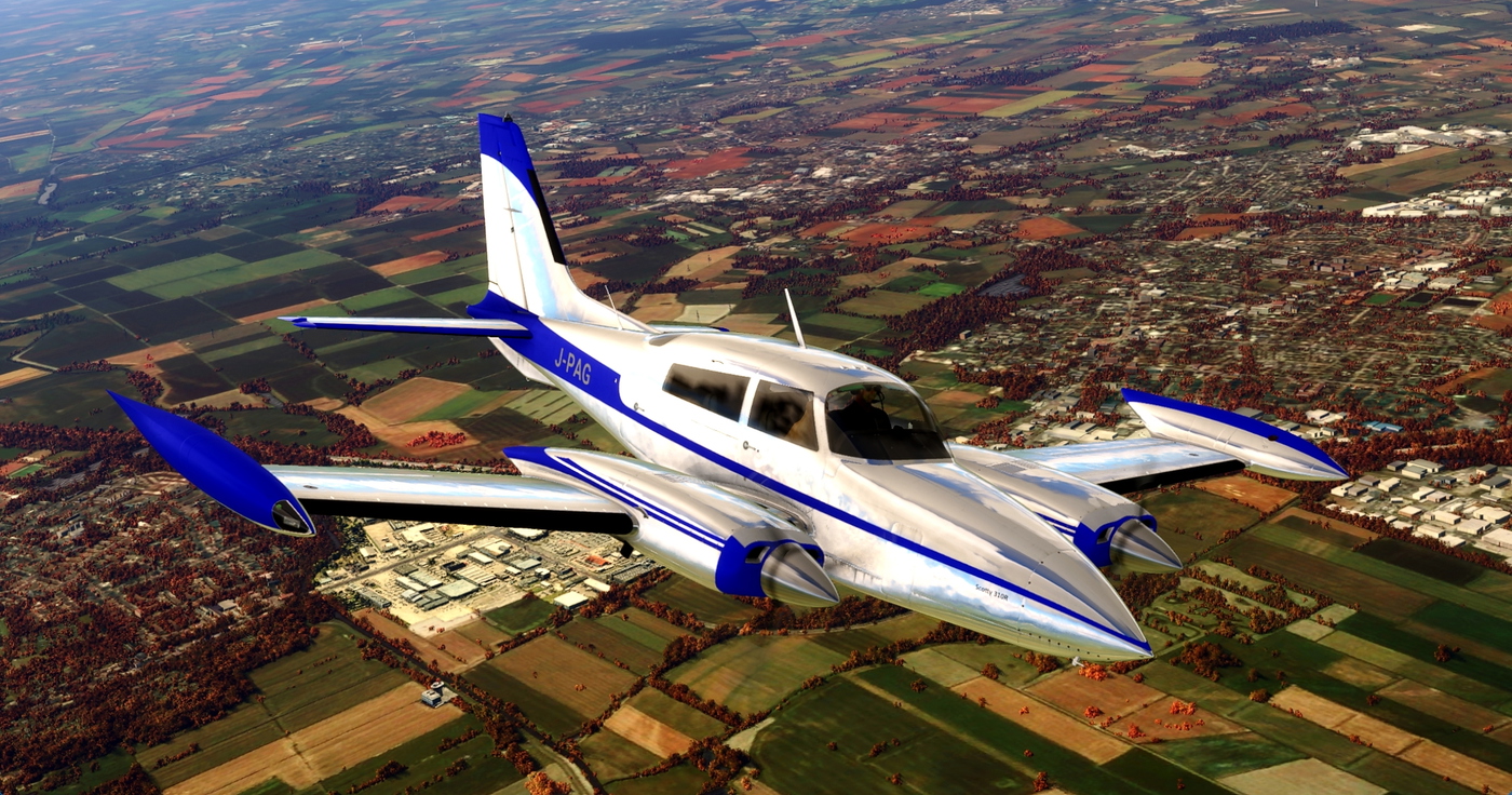 Flightsim Pictures Scott livery for the Milviz Cessna 310R for ...