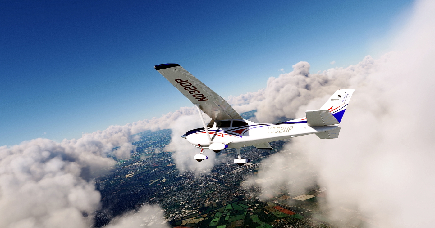 Flightsim Pictures Scott livery for the superb Carenado C182 " Tricolor ...