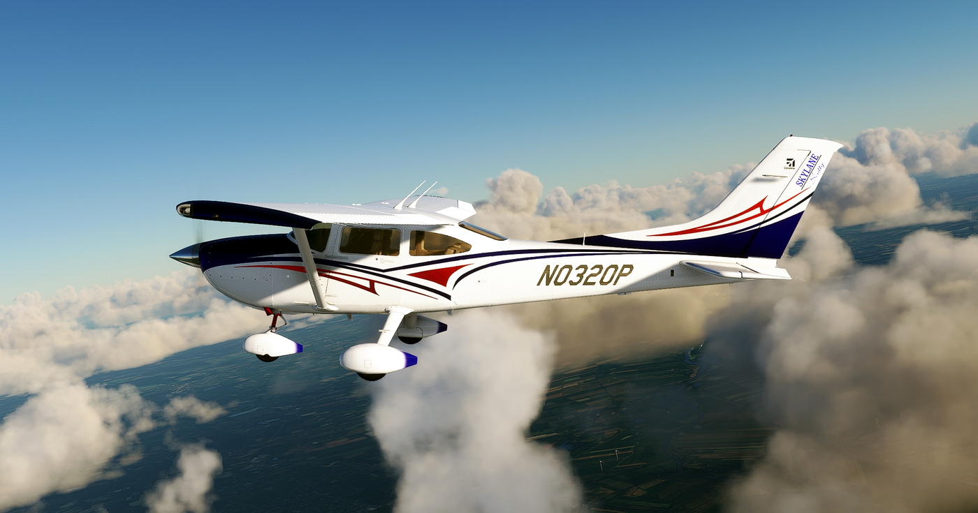 Flightsim Pictures Scott livery for the superb Carenado C182 " Tricolor ...