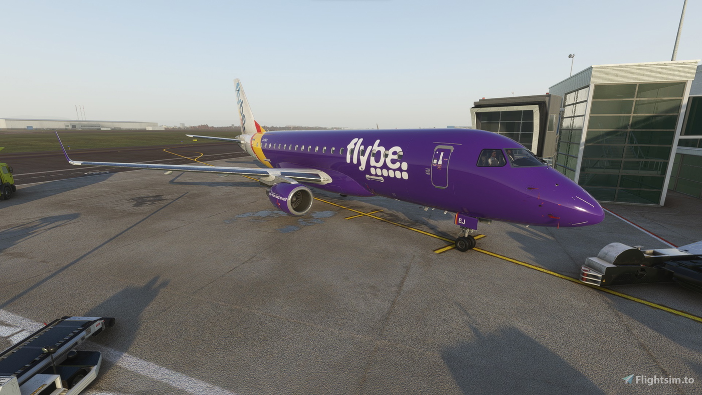 FlightSim Studio - E-Jets 175 Flybe Purple for Microsoft Flight ...
