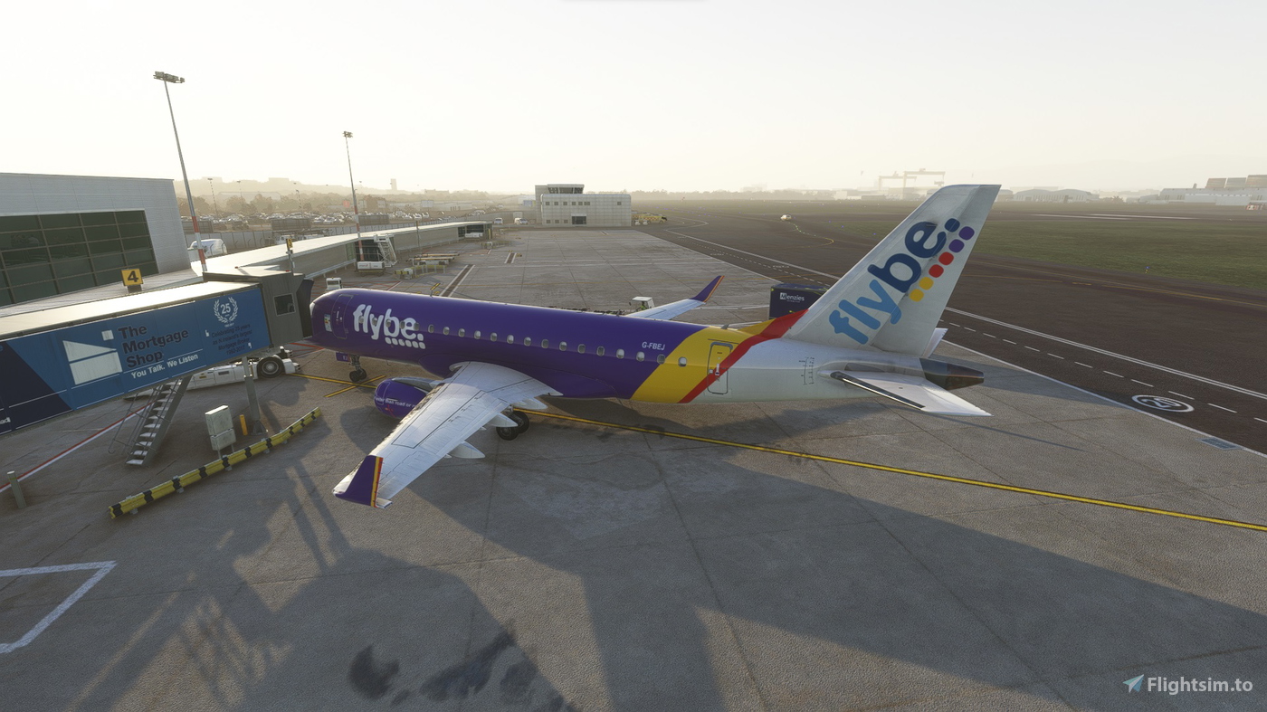 FlightSim Studio - E-Jets 175 Flybe Purple for Microsoft Flight ...