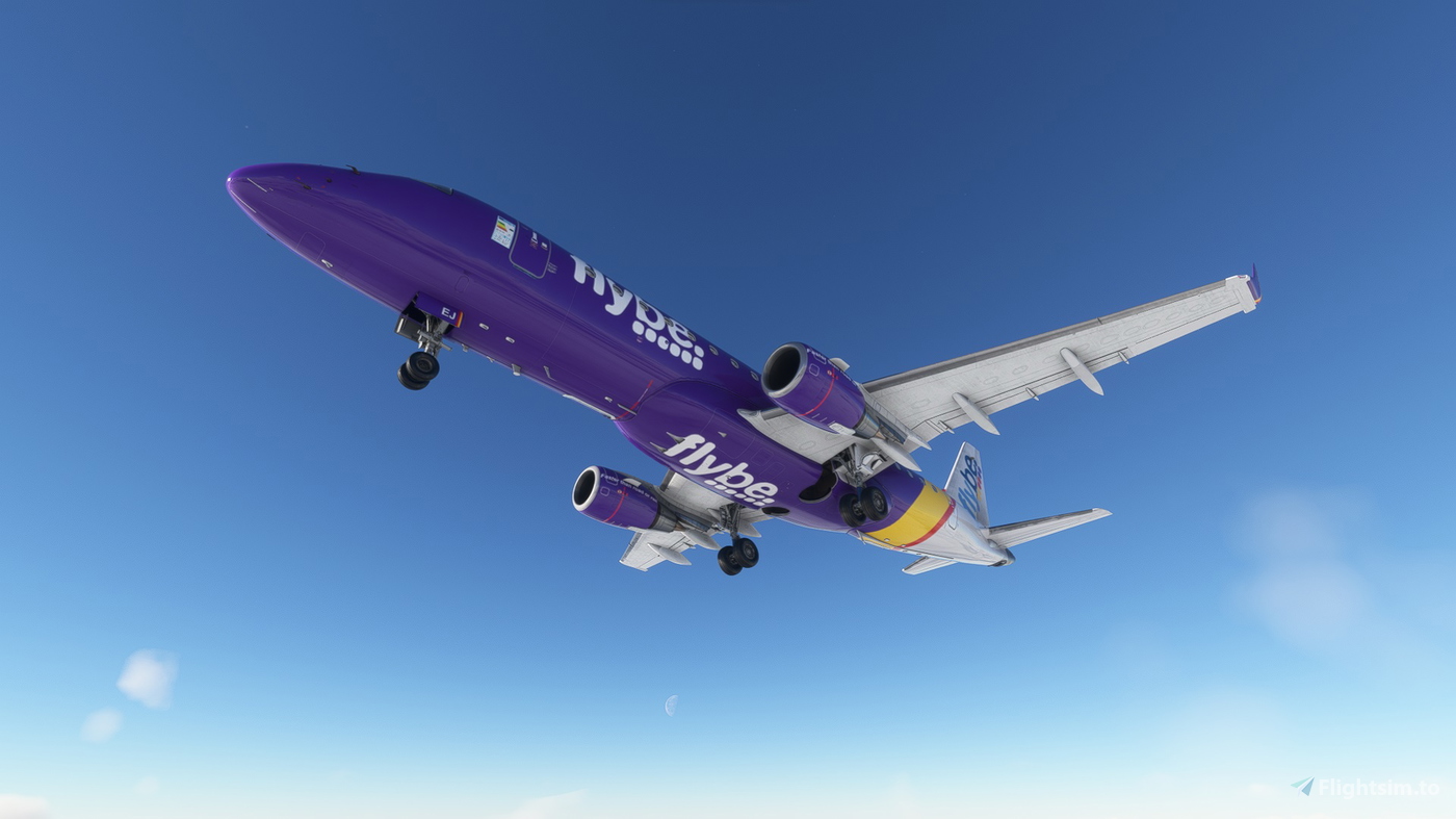 FlightSim Studio - E-Jets 175 Flybe Purple for Microsoft Flight ...