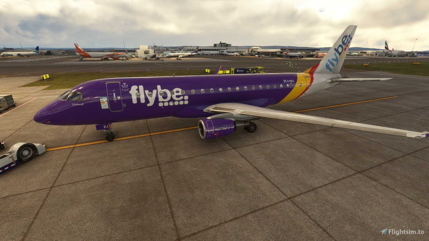 FlightSim Studio - E-Jets 175 Flybe Scotland for Microsoft Flight ...