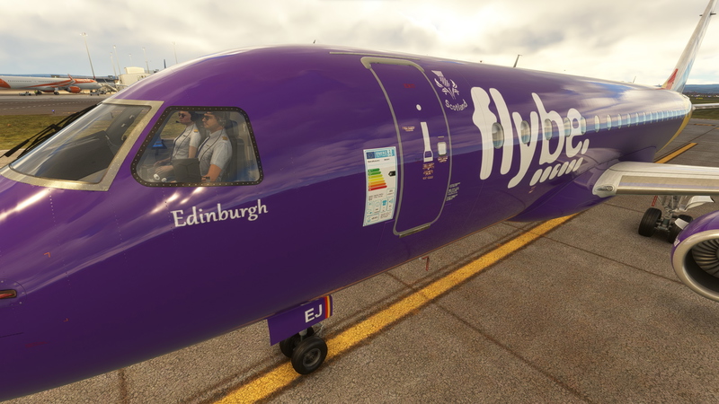 FlightSim Studio - E-Jets 175 Flybe Scotland for Microsoft Flight ...