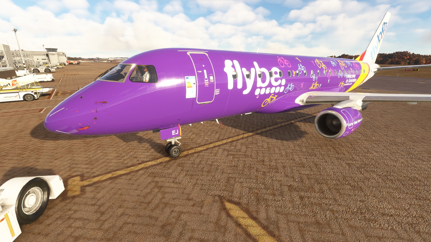 FlightSim Studio - E-Jets 175 Flybe Yorkshire for Microsoft Flight ...