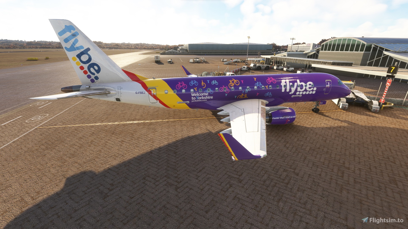 FlightSim Studio - E-Jets 175 Flybe Yorkshire for Microsoft Flight ...