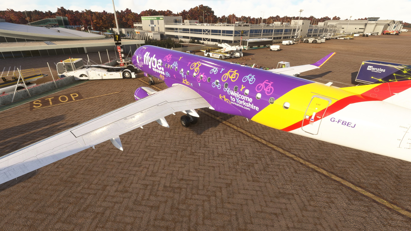 FlightSim Studio - E-Jets 175 Flybe Yorkshire for Microsoft Flight ...