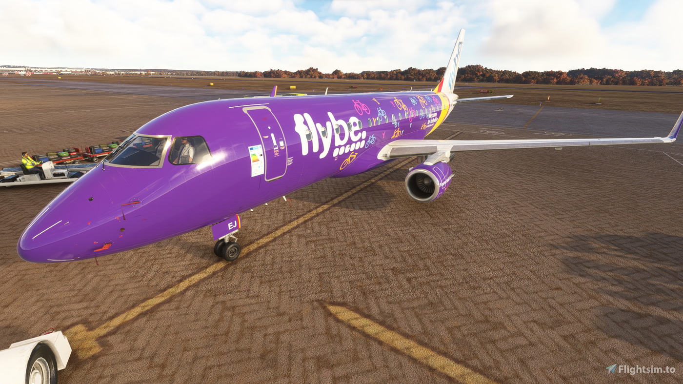 FlightSim Studio - E-Jets 175 Flybe Yorkshire for Microsoft Flight ...