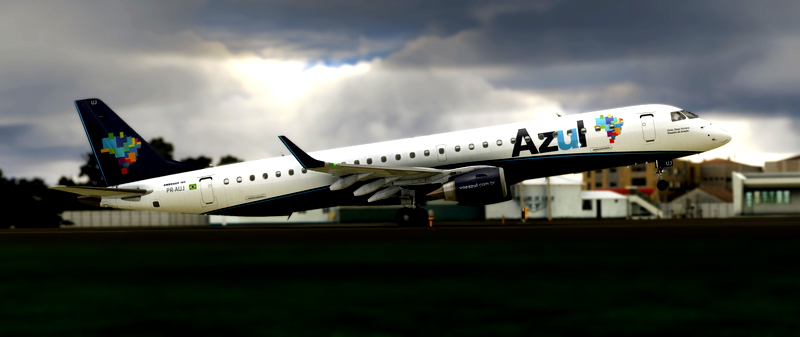 FlightSim Studio - E-Jets 195 Azul Brazilian Airlines PR-AUJ "Cmte ...