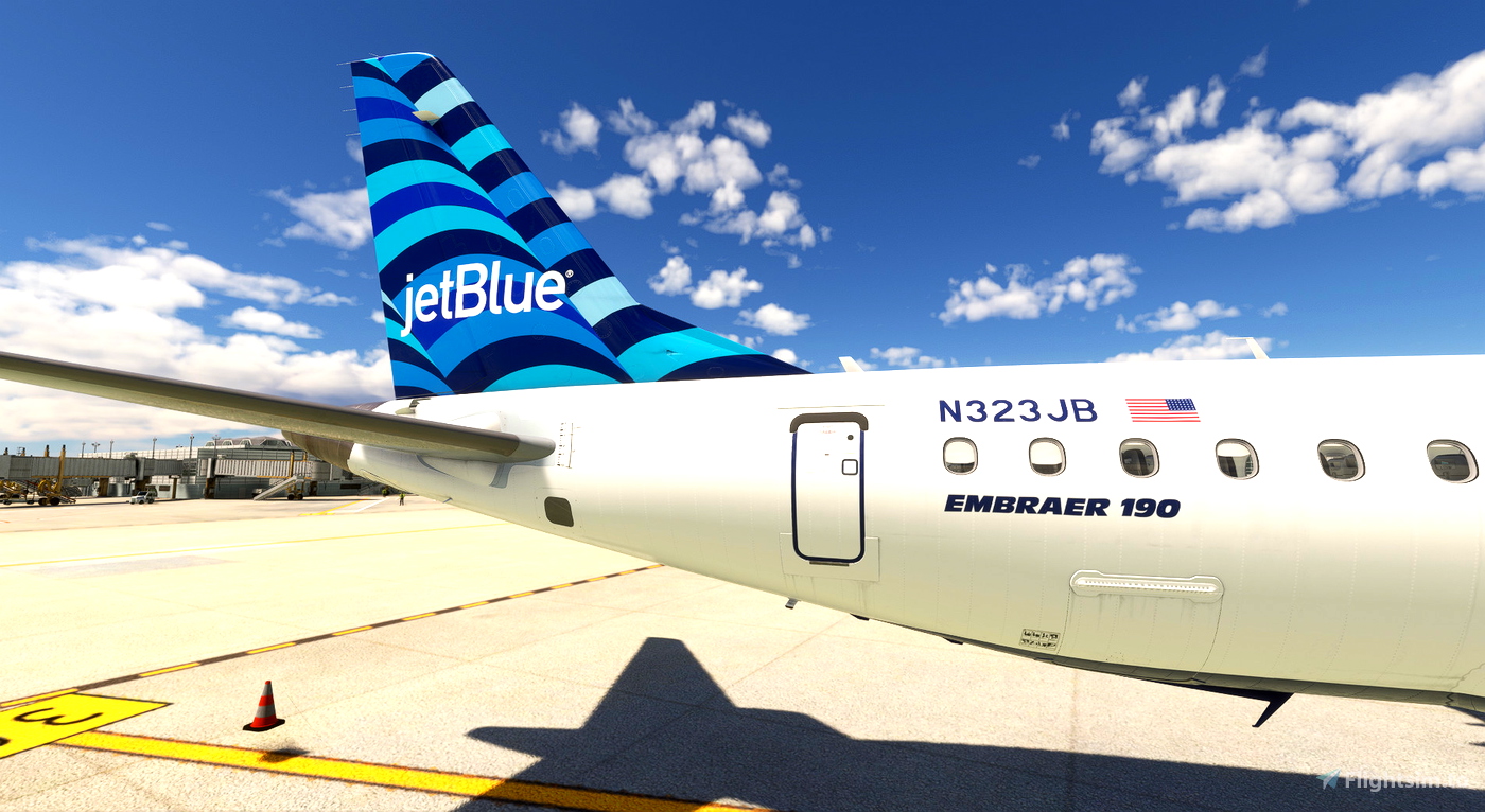 FlightSim Studio - E-Jets 190 - JetBlue - Livery Pack #01 pour ...