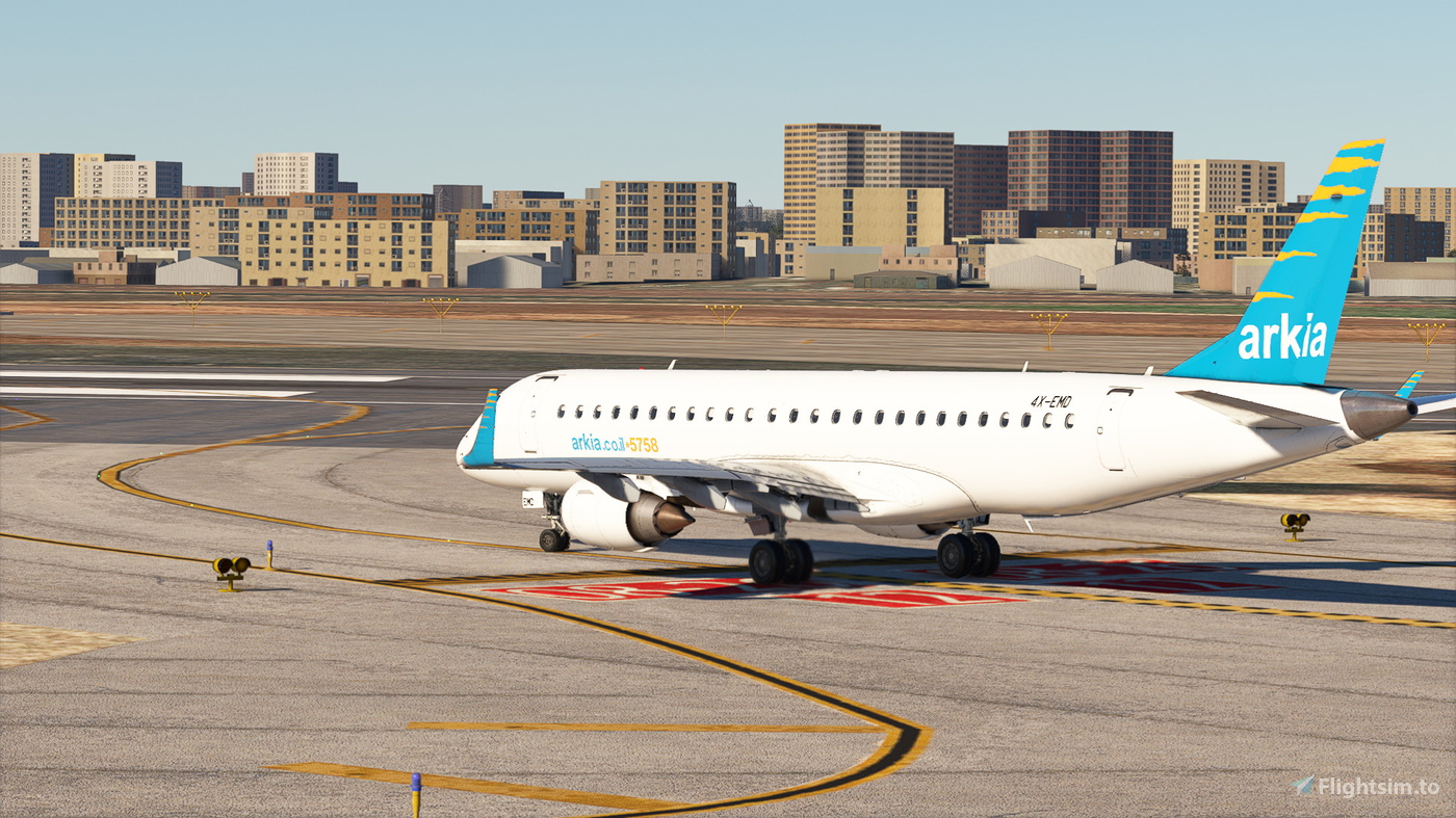 FSS Embraer E190 Arkia Old Fleet Pack | Cabin Seats Textures | 4K for ...