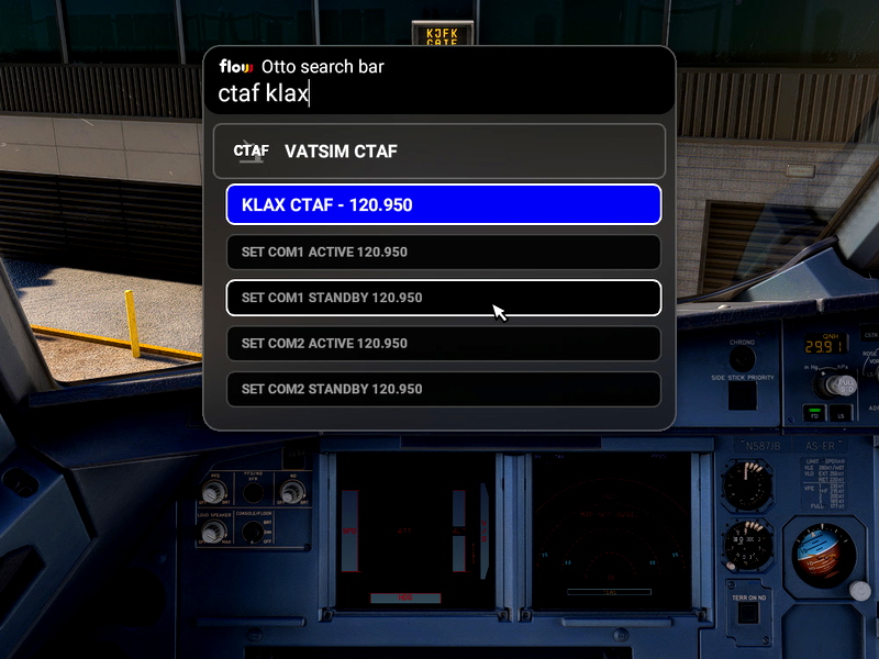 Flow VATSIM CTAF Lookup for Microsoft Flight Simulator | MSFS