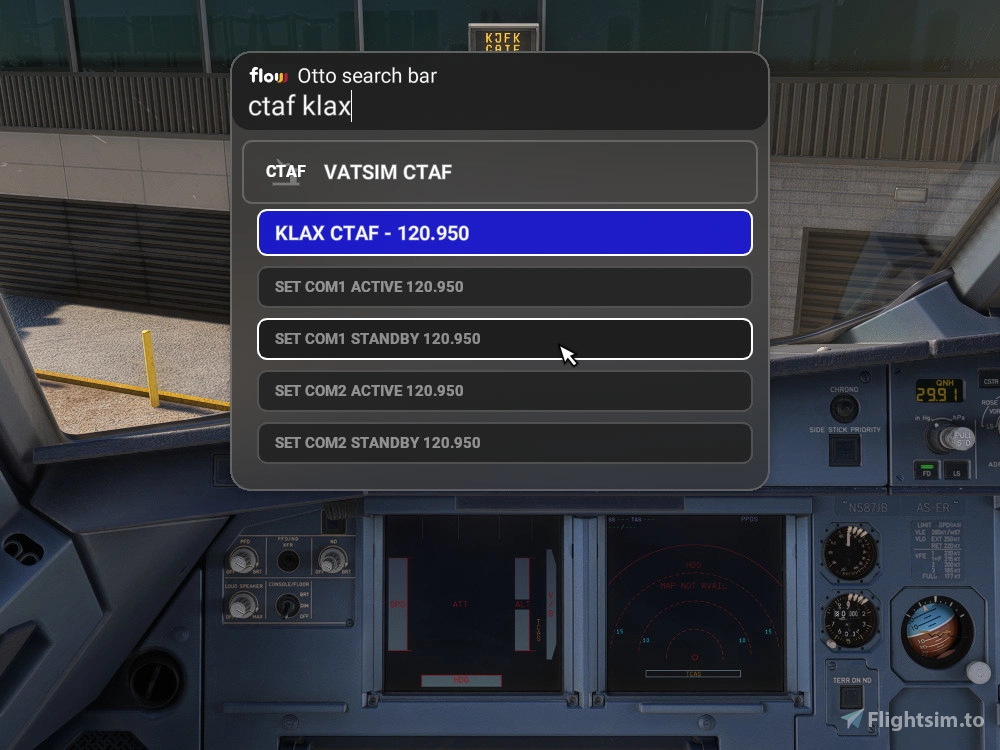 Flow VATSIM CTAF Lookup for Microsoft Flight Simulator | MSFS