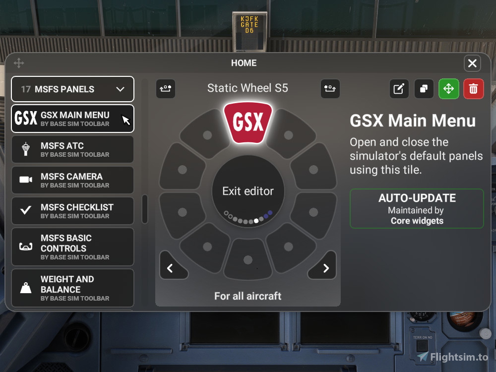 Flow GSX Launcher for Microsoft Flight Simulator | MSFS