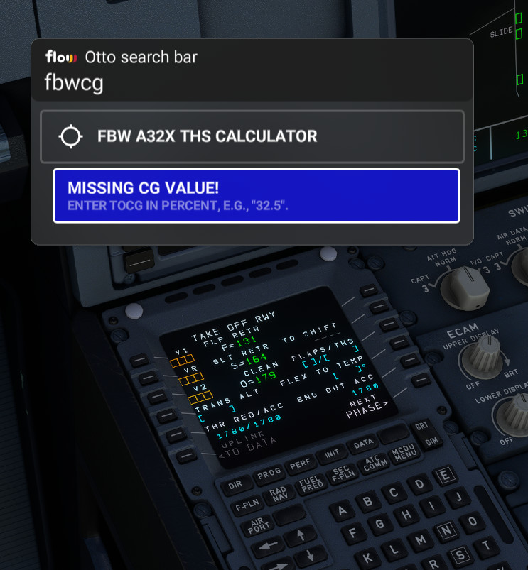 Flow Pro Takeoff Trim for FlyByWire A320 neo for Microsoft Flight ...