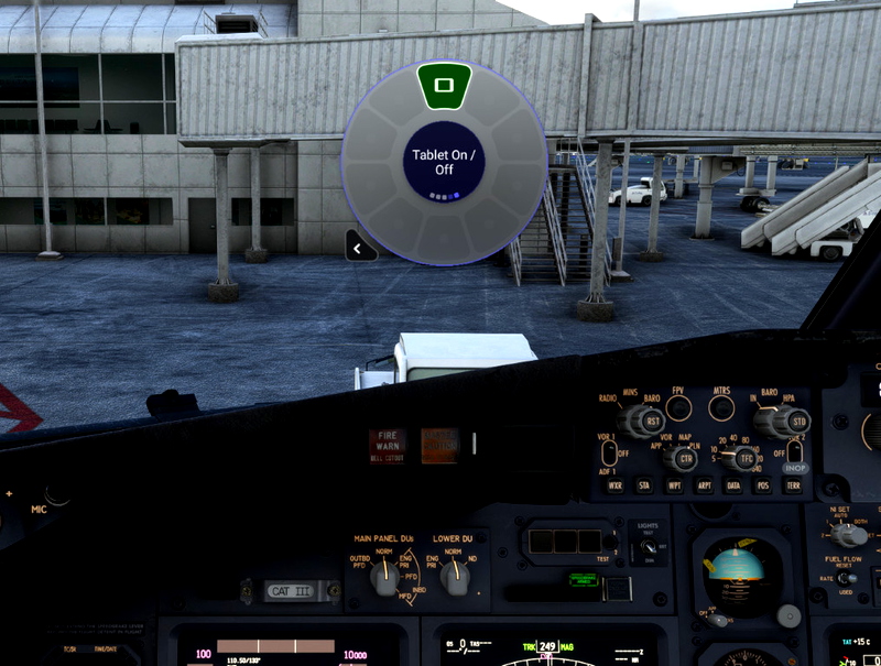 Flow Pro Widget | PMDG 737 Tablet On / Off for Microsoft Flight ...