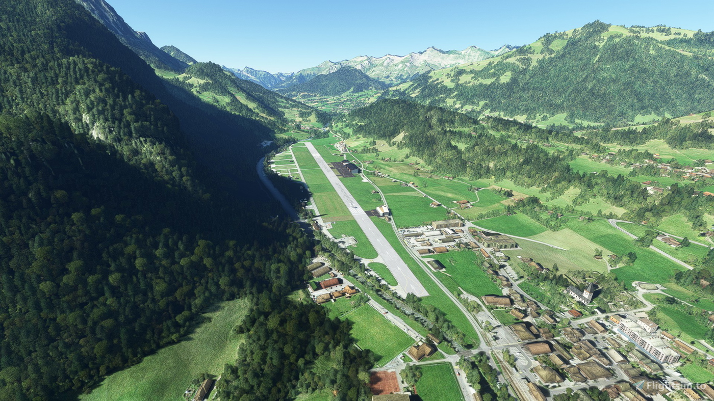 Flugplatz Gstaad - Saanen (LSGK) for MSFS for Microsoft Flight ...