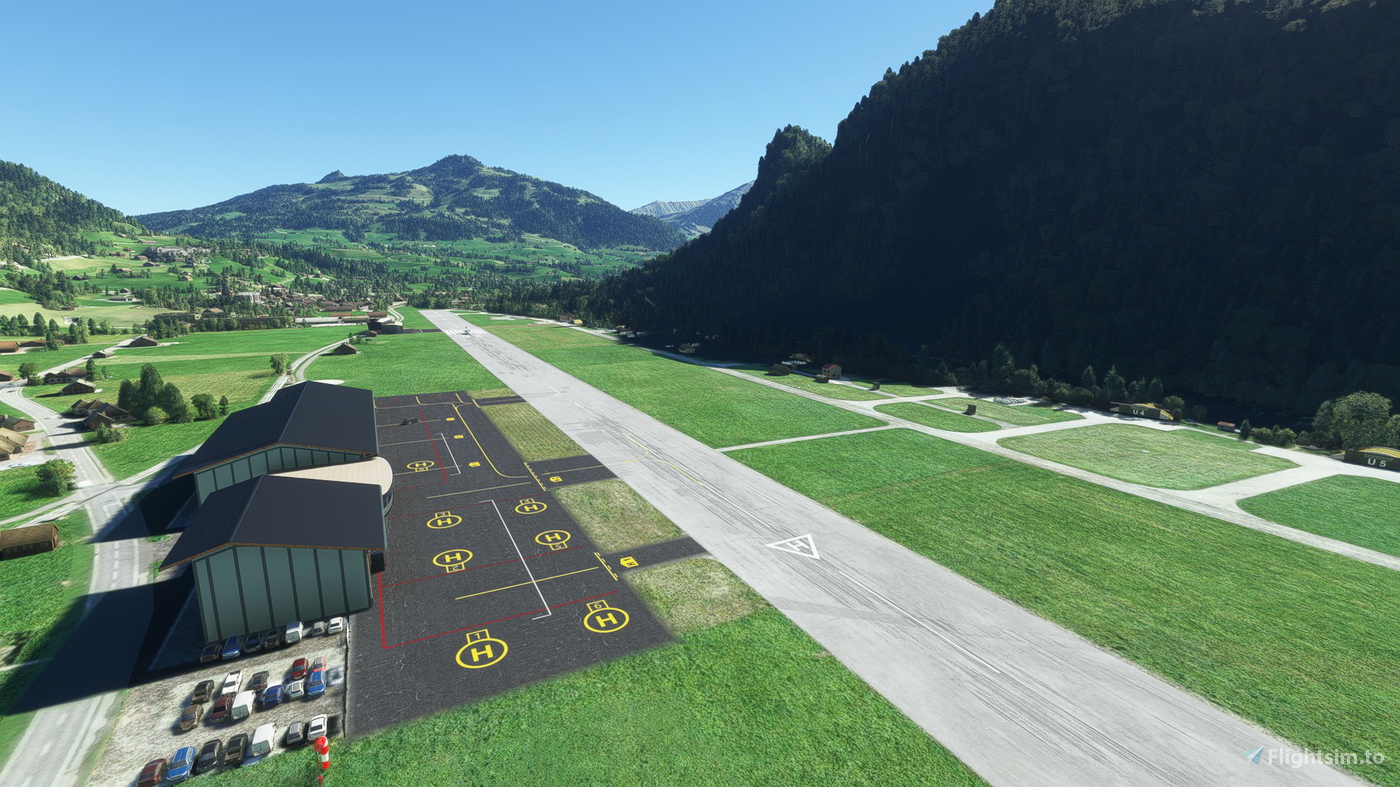 Flugplatz Gstaad - Saanen (LSGK) for MSFS for Microsoft Flight ...