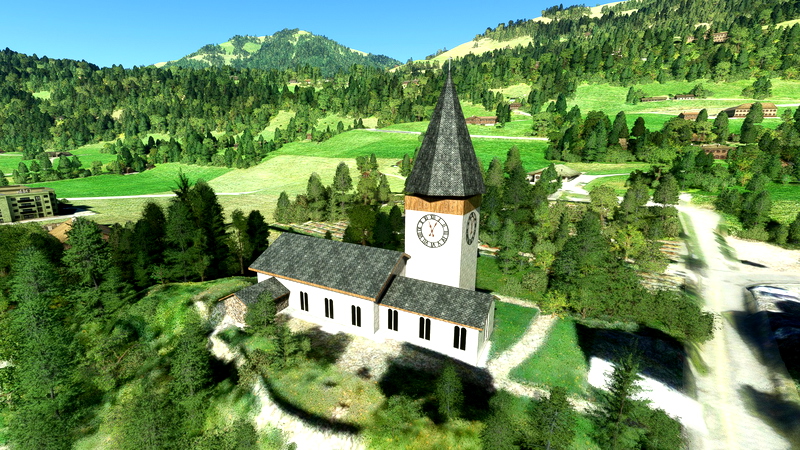 Flugplatz Gstaad - Saanen (LSGK) for MSFS for Microsoft Flight ...