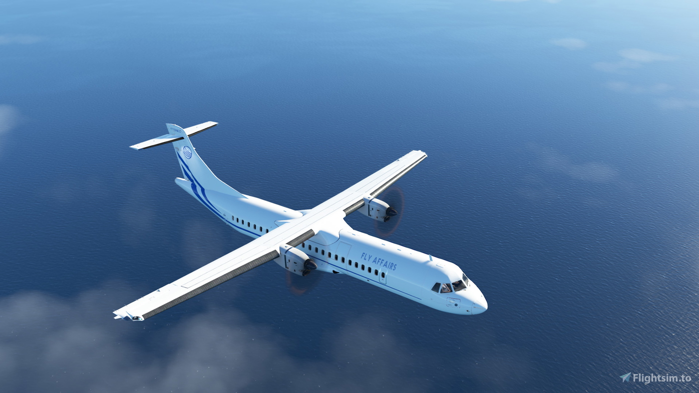 Fly Affairs Virtual Airline ATR72-600 for Microsoft Flight Simulator | MSFS