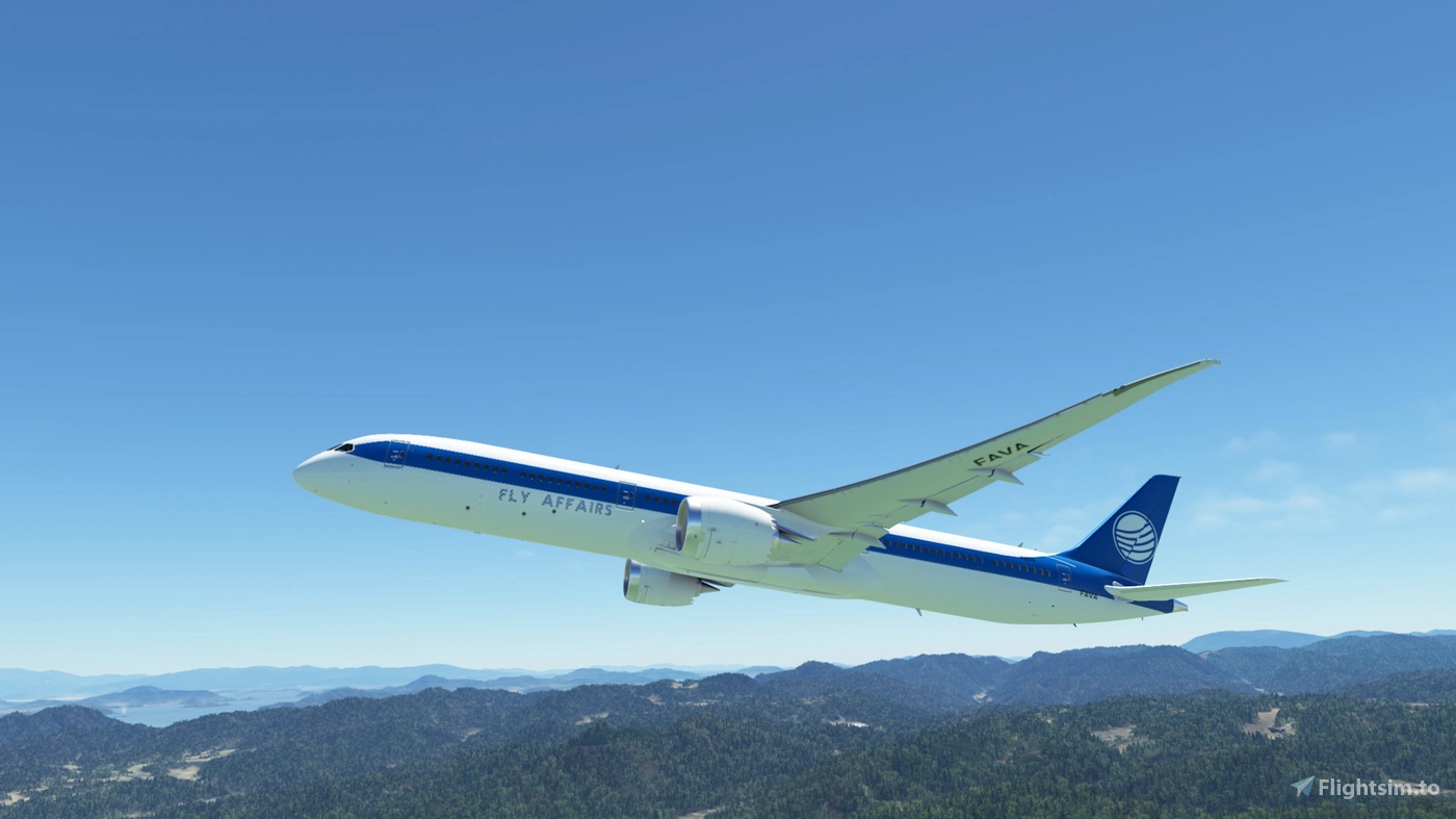 Fly Affairs Virtual Airline Boeing 787-10 Dreamliner for Microsoft ...