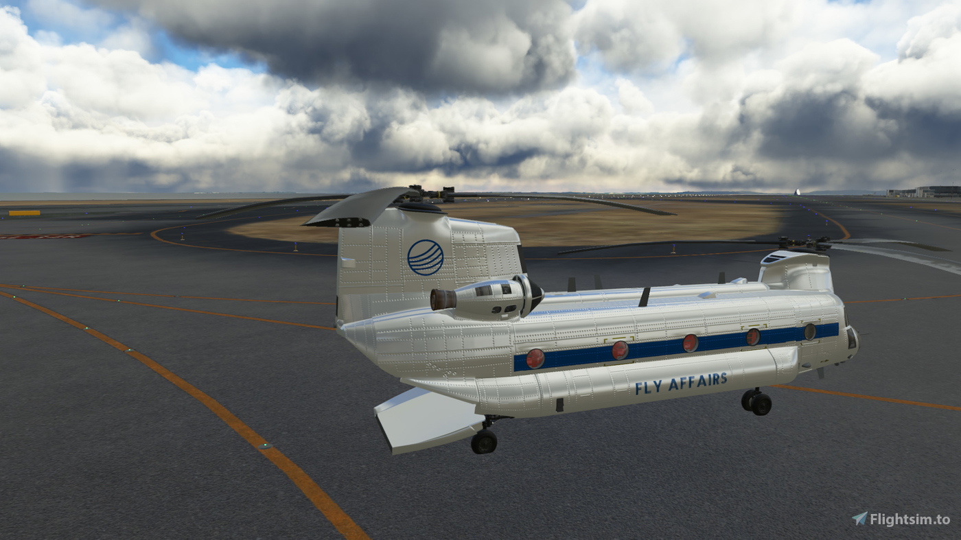 Fly Affairs Virtual Airline CH-47 Chinook for Microsoft Flight Simulator | MSFS