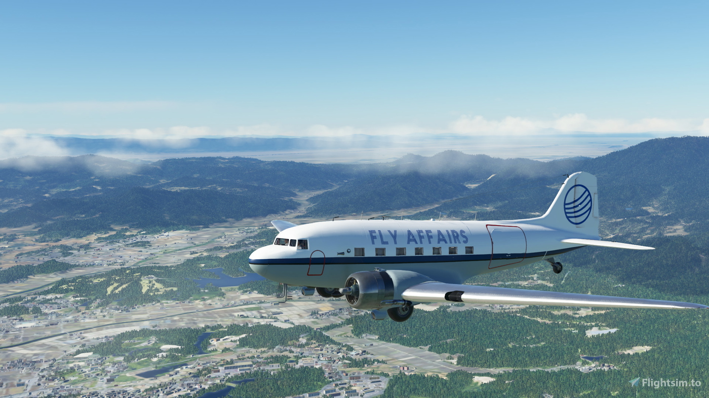 Fly Affairs Virtual Airline DC-3 (Classic) for Microsoft Flight Simulator | MSFS