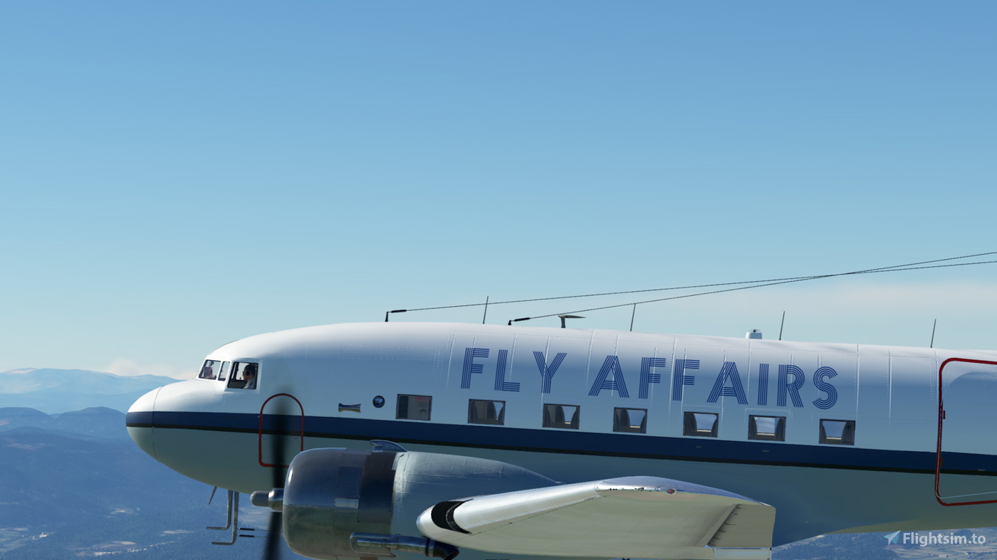 Fly Affairs Virtual Airline DC-3 (Classic) for Microsoft Flight Simulator | MSFS