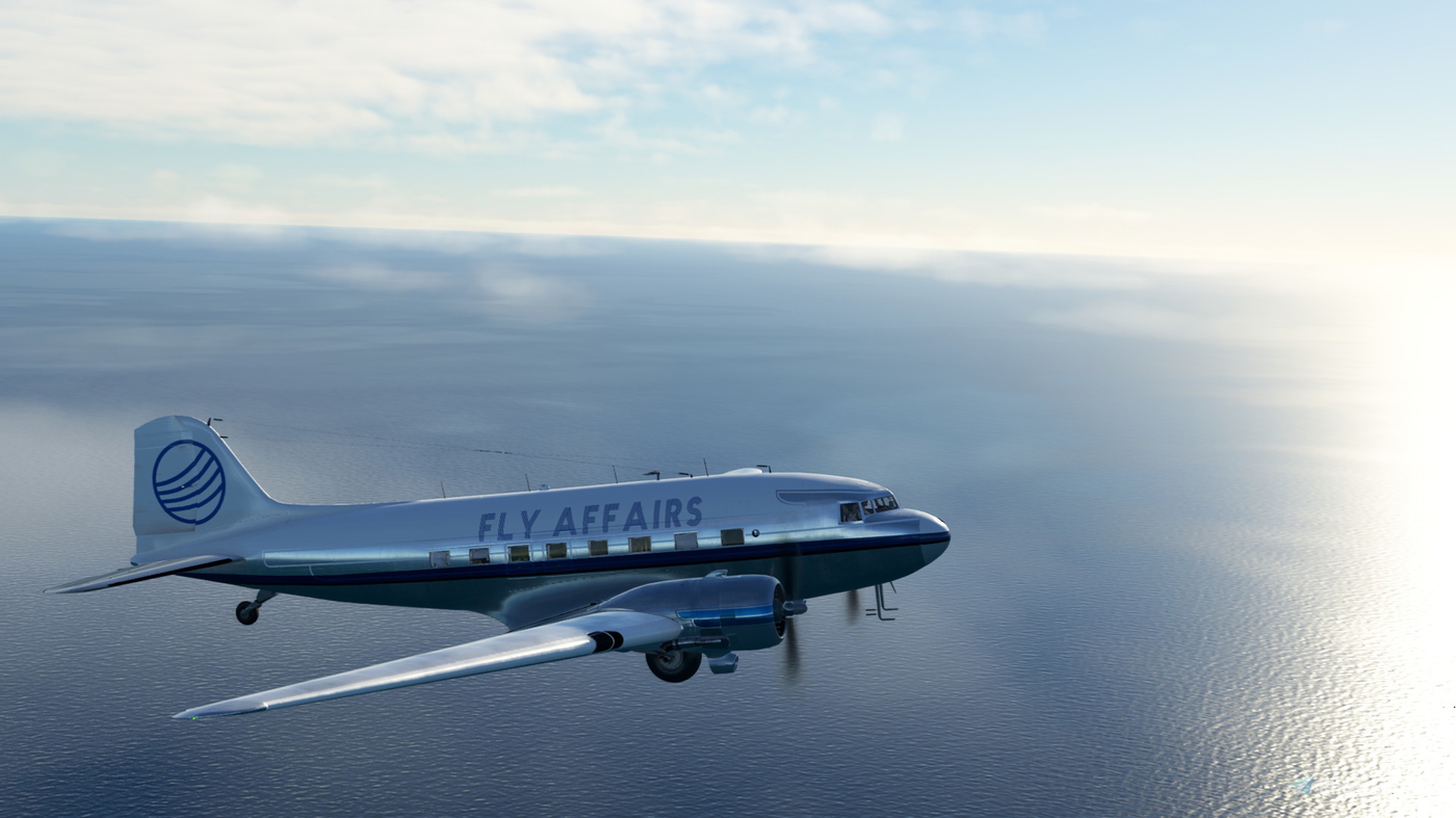 Fly Affairs Virtual Airline DC-3 (Retrofit) pour Microsoft Flight Simulator | MSFS