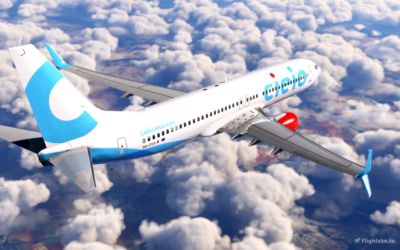 Fly Cielo Boeing 737-800 PMDG SSW 9H-FCA (Fictional) for Microsoft Flight Simulator | MSFS