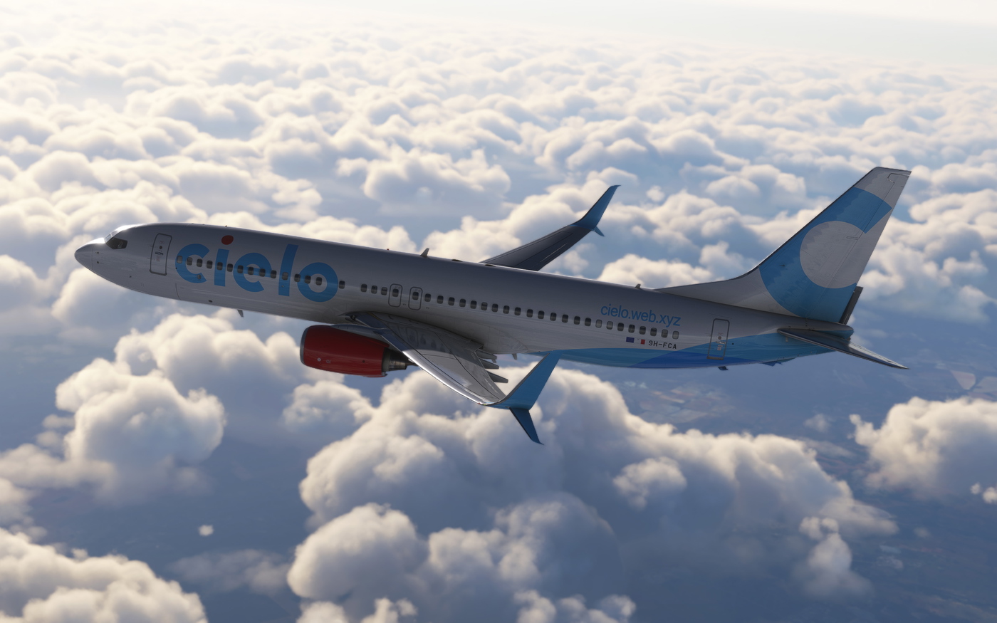 Fly Cielo Boeing 737-800 PMDG SSW 9H-FCA (Fictional) for Microsoft ...
