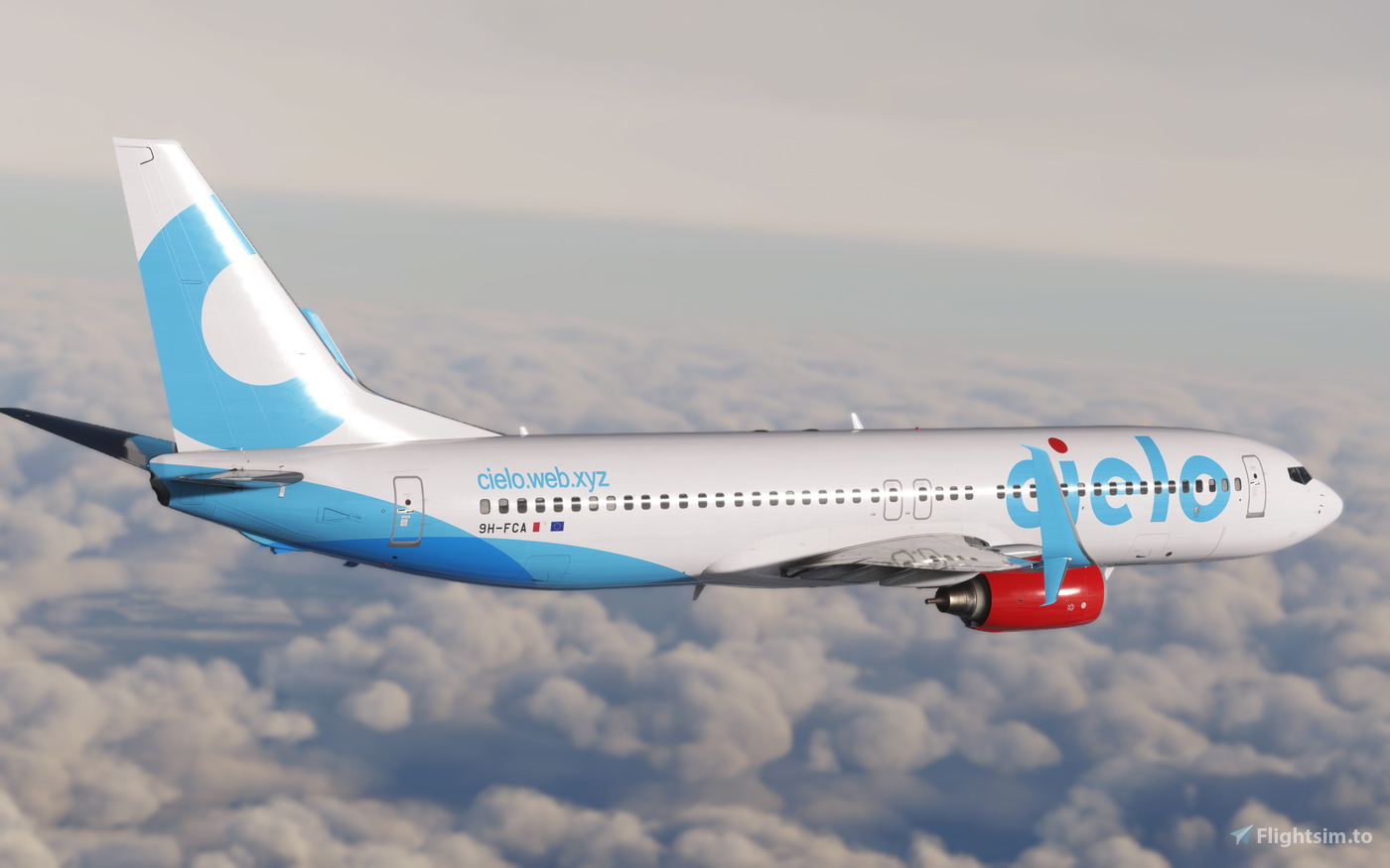 Fly Cielo Boeing 737-800 PMDG SSW 9H-FCA (Fictional) for Microsoft Flight Simulator | MSFS
