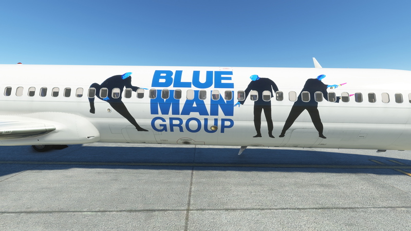 Fly the Maddog X "Blue Man Group" N405NV - 8K for Microsoft Flight ...