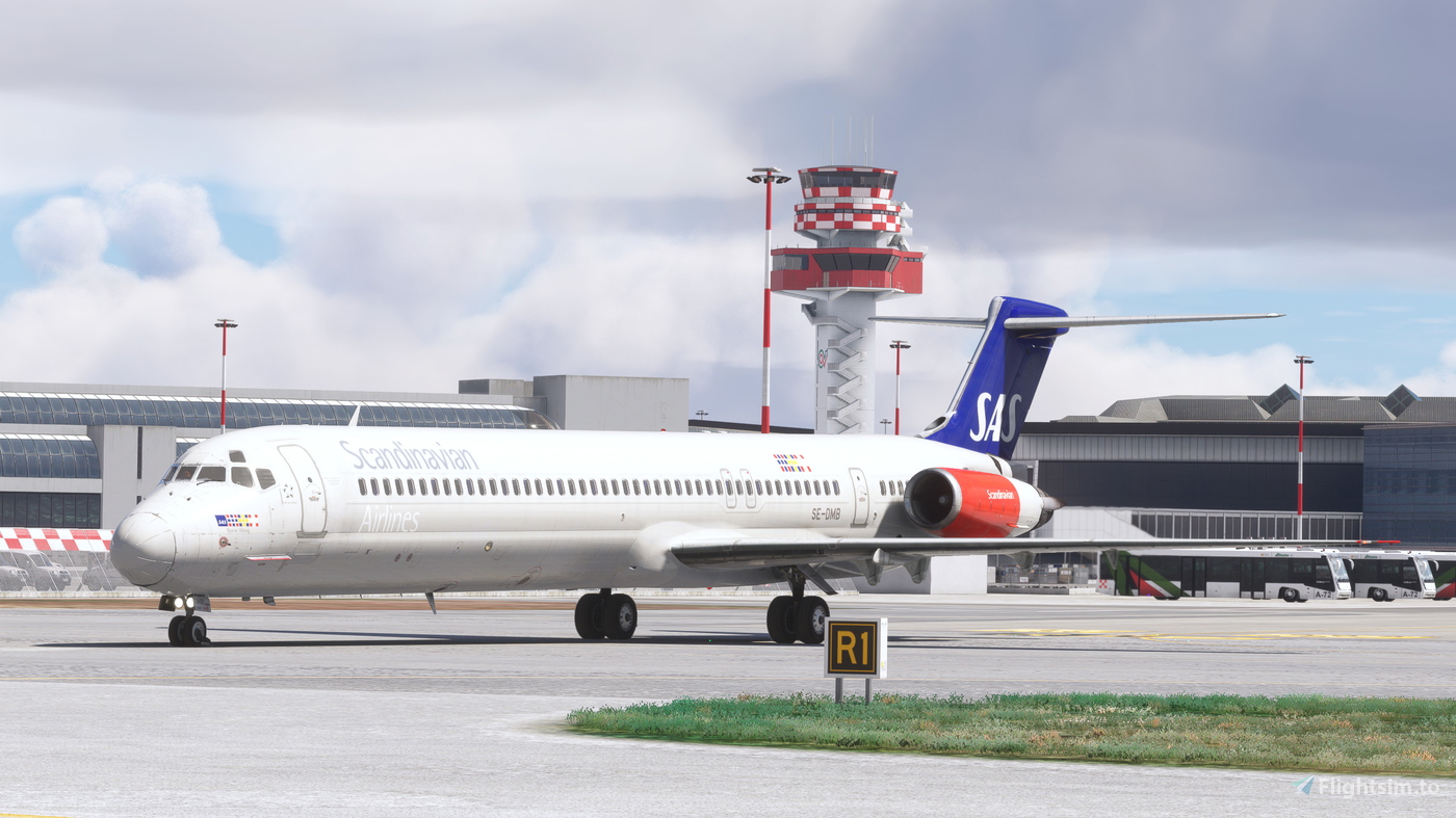 Fly The Maddog X — Scandinavian Airlines SAS MD-82 "SE-DMB" (8K) for ...