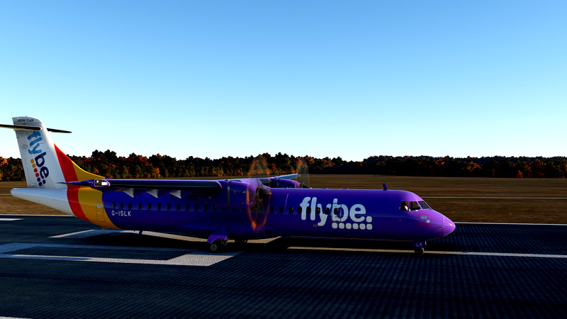 Flybe (Blue Islands) ATR 72-600 (G-ISLK) for Microsoft Flight Simulator ...