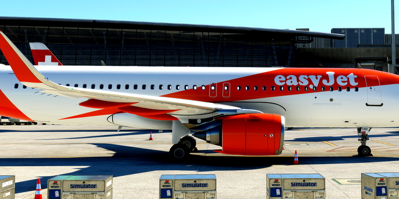 [A32NX] FlyByWire | Airbus A320neo EasyJet G-UZHH - 8k - ONLY FOR FLYBYWIRE for Microsoft Flight ...