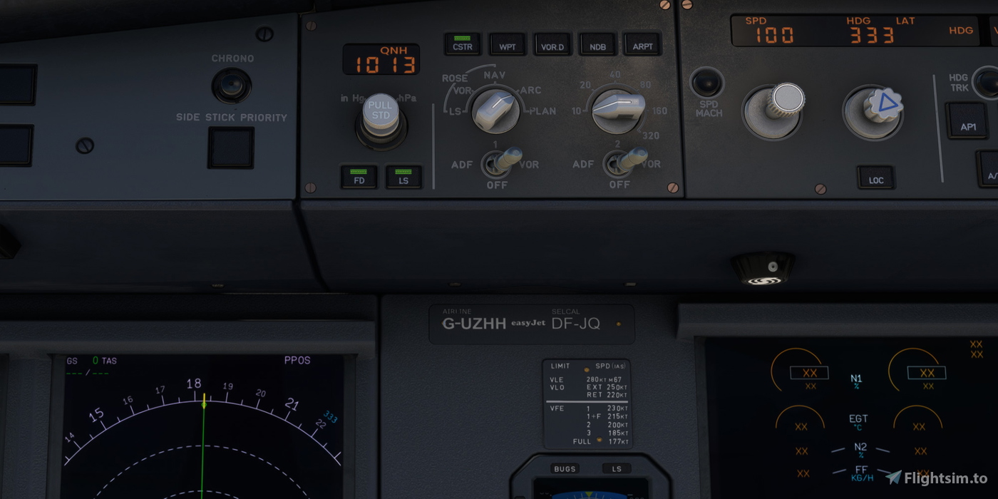 [A32NX] FlyByWire | Airbus A320neo EasyJet G-UZHH - 8k - ONLY FOR FLYBYWIRE for Microsoft Flight ...