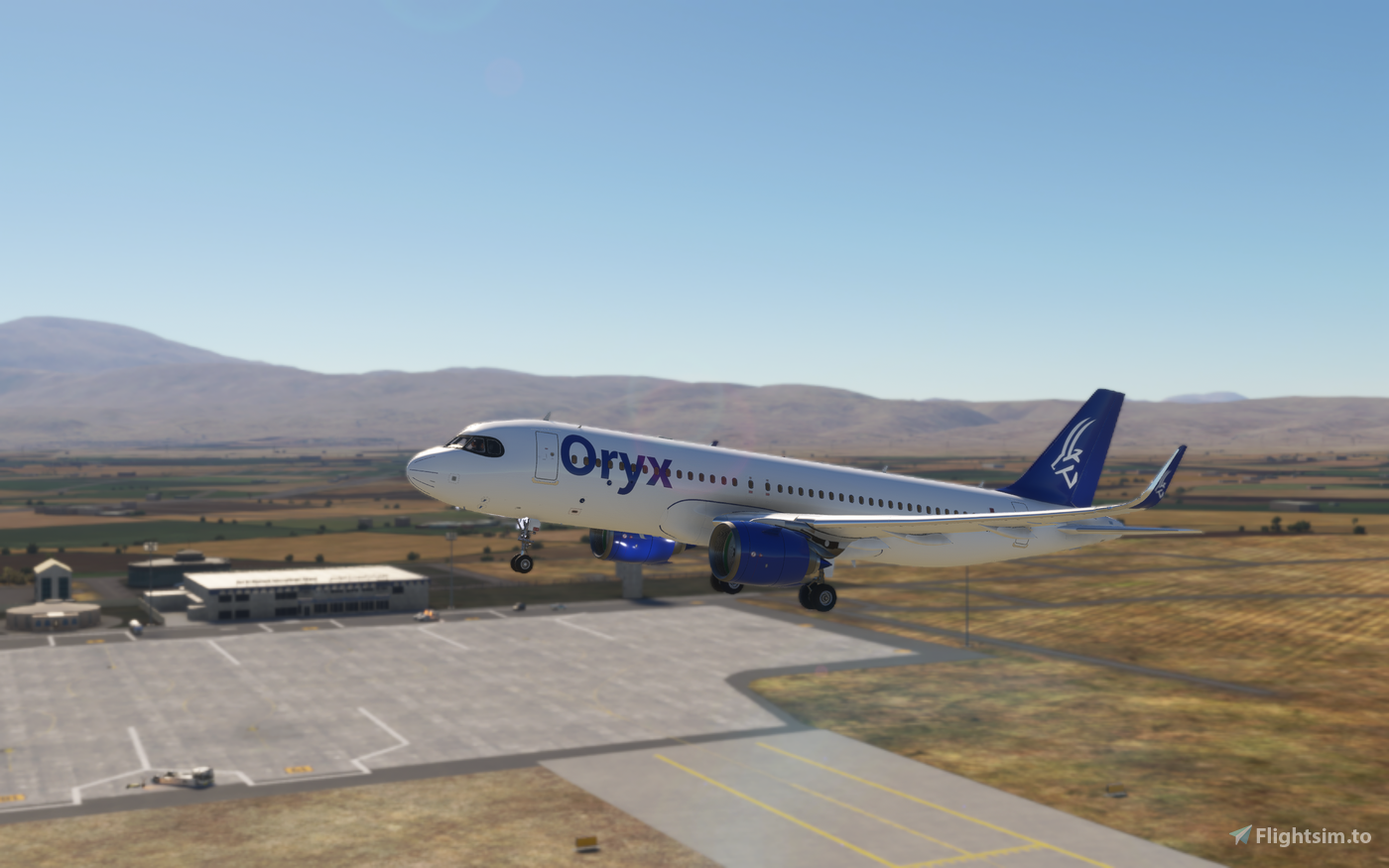 [A32NX] FlyByWire A320neo Oryx A7-ORX (Fictional) para Microsoft Flight ...