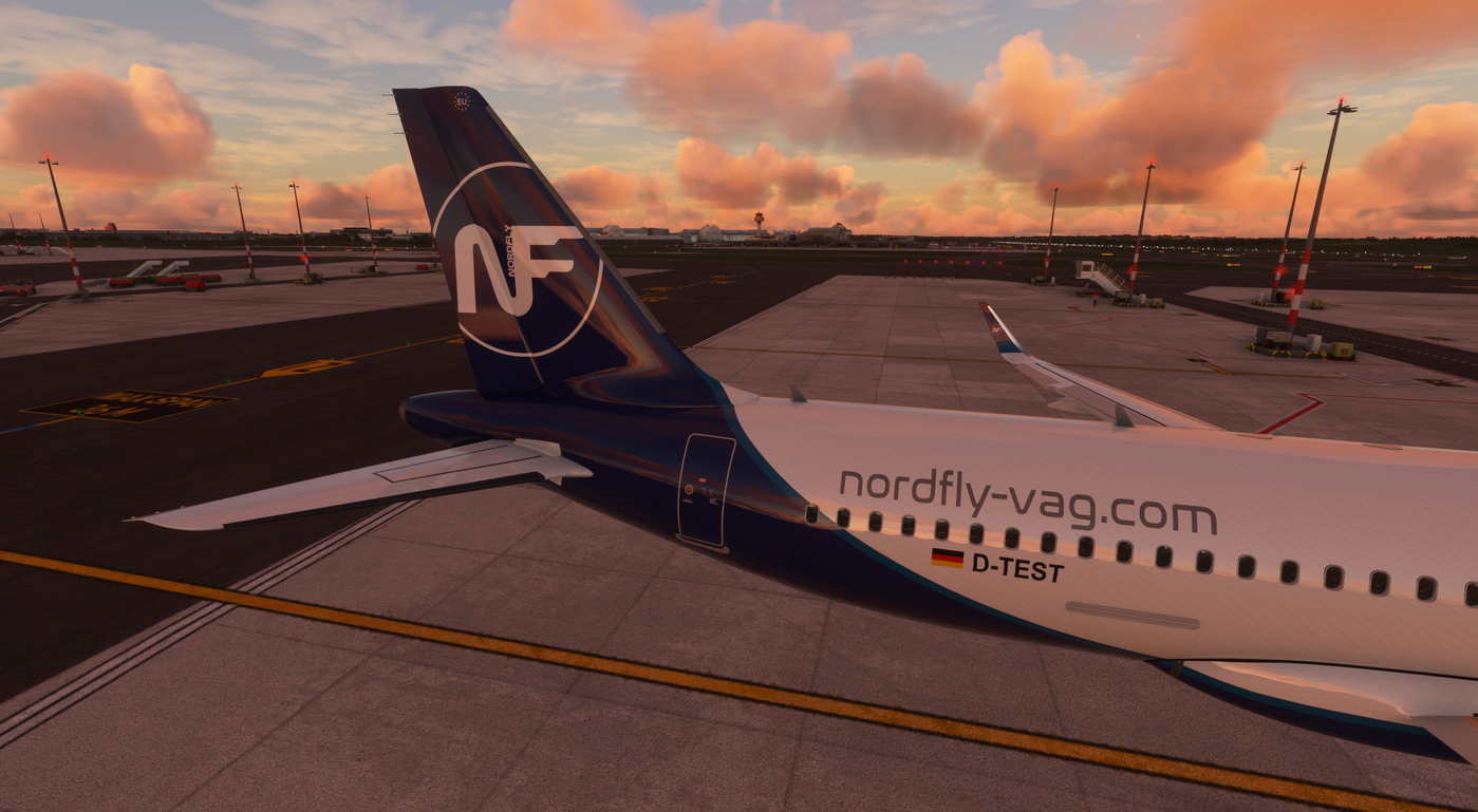 FlyByWire A32NX | NordFly VA | TestLivery for Microsoft Flight ...
