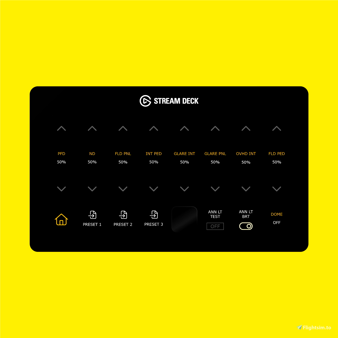 Flight Panels - Stream Deck Series: FlyByWire Airbus A32NX for MSFS
